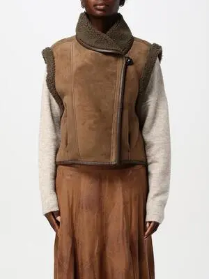 Isabel Marant Étoile Shearling Trimmed Vest