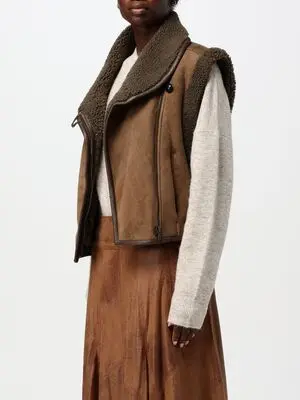 Isabel Marant Étoile Shearling Trimmed Vest