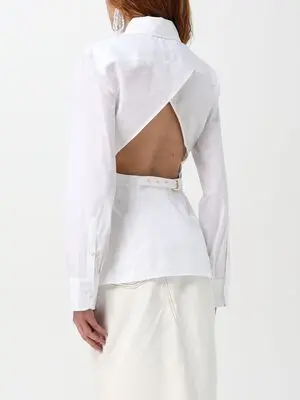 Jacquemus Open Back Shirt - White