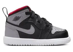 JORDAN 1 Mid Alt Sneakers - Black/fire Red/white