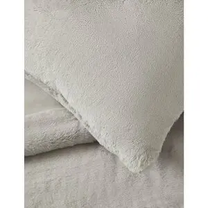 THE WHITE COMPANY Super Soft Large Faux-fur Cushion 60cm X 60cm