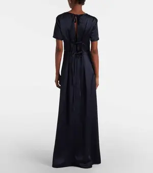 Proenza Schouler White Label Delphine Satin Maxi Dress