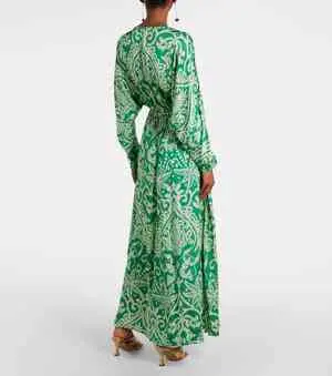 Poupette St Barth Ilona Printed Maxi Dress