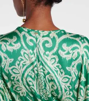 Poupette St Barth Ilona Printed Maxi Dress