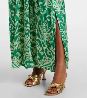 Poupette St Barth Ilona Printed Maxi Dress