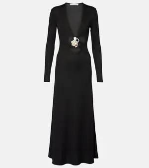 Christopher Esber Trio Stone Maxi Dress