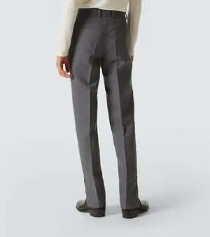 JIL SANDER Virgin Wool Tapered Trousers