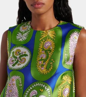 ALEMAIS Printed Midi Dress - Multicoloured