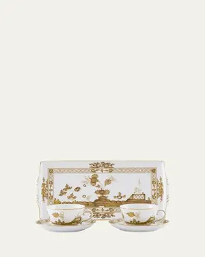 GINORI 1735 Oriente Italiano Tea Service Set - Aurum