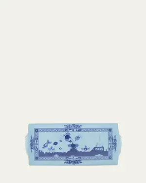 GINORI 1735 Oriente Italiano Large Service Tray - Iris