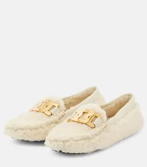 TOD'S Kate Shearling Loafers