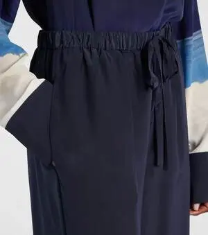 SIR. Mariner Printed Wide-leg Pants
