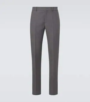JIL SANDER Virgin Wool Tapered Trousers