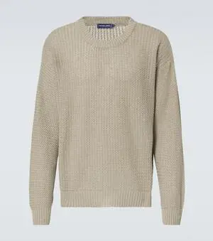 Frescobol Carioca Jardim Linen Sweater - Beige