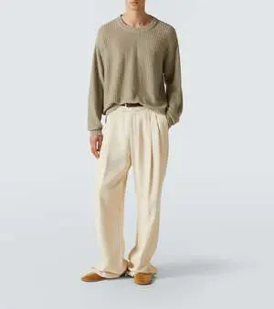 Frescobol Carioca Jardim Linen Sweater - Beige