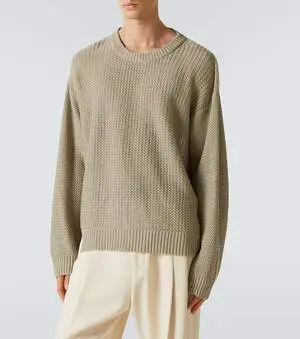 Frescobol Carioca Jardim Linen Sweater - Beige