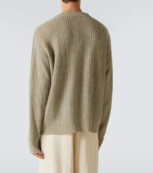 Frescobol Carioca Jardim Linen Sweater - Beige