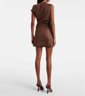 SIR. Tamara Mini Dress - Brown