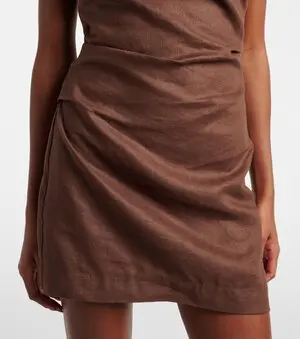 SIR. Tamara Mini Dress - Brown