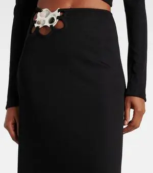 Christopher Esber Trio Stone Maxi Skirt