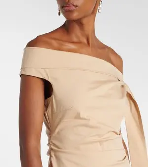 SIR. Dahlia Off-shoulder Gown