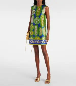 ALEMAIS Alémais Printed Midi Dress - Multicoloured