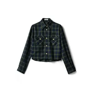 Miu Miu Plaid Shirt