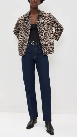 SLVRLAKE London Straight Leg Jeans - Midnight Mile