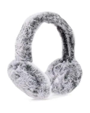 Surell Faux Fur Earmuffs - Black Frost