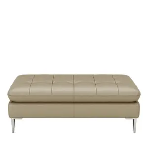 CHATEAU D'AX Corsica Bench Ottoman - Light Gray