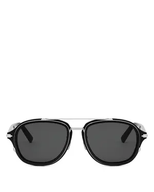 Dior Diorblacksuit A4u Pilot Sunglasses - Black/smoke