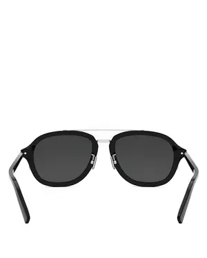 Dior Diorblacksuit A4u Pilot Sunglasses - Black/smoke