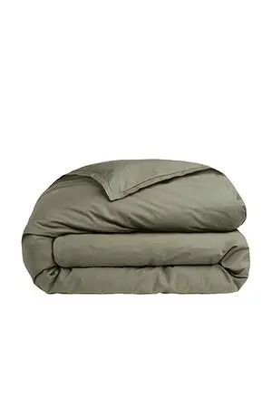 PARACHUTE Percale Duvet Cover - Moss