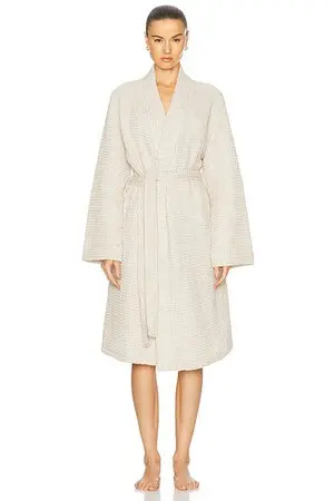 PARACHUTE Waffle Robe - Tan