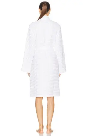 PARACHUTE Waffle Robe - White
