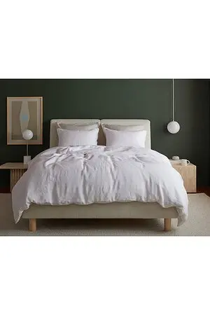 PARACHUTE Linen Duvet Cover - White