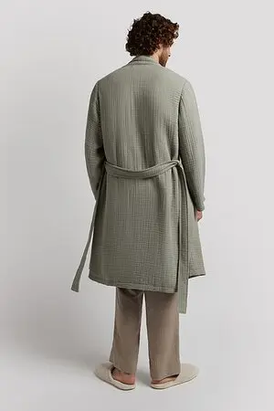 PARACHUTE Cloud Cotton Robe - Moss