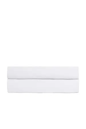 PARACHUTE Percale Fitted Sheet - White
