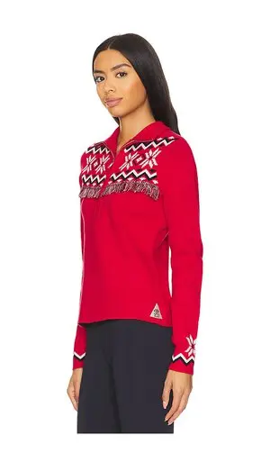 The Upside Keystone Blanche Half Zip Sweatshirt