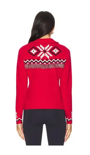 The Upside Keystone Blanche Half Zip Sweatshirt