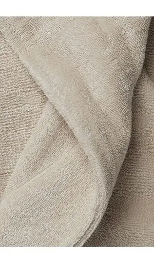 PARACHUTE Classic Turkish Cotton Robe In Beige - Bone