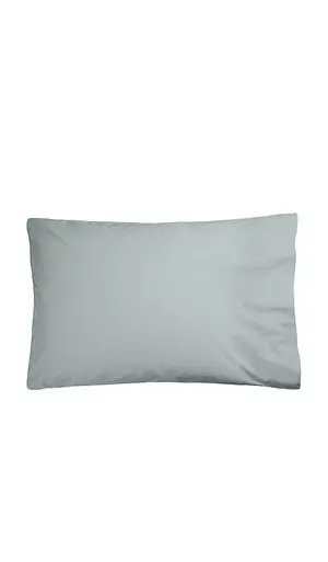 PARACHUTE Percale Pillowcase Set In Blue - Spa