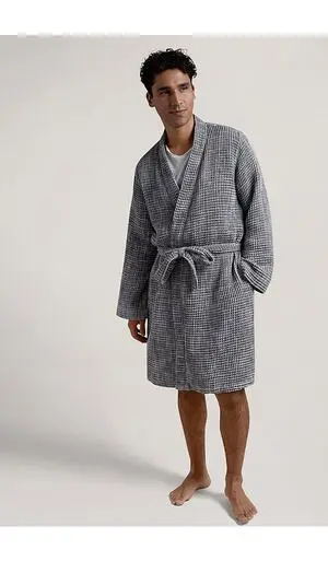 PARACHUTE Waffle Robe - Grey