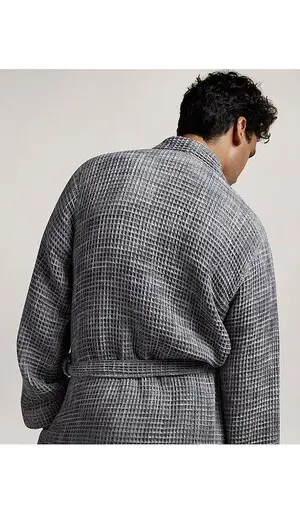 PARACHUTE Waffle Robe - Grey