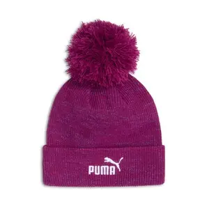 PUMA PUMA Ribbed Pom Pom Beanie Bright Purple