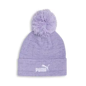 PUMA PUMA Ribbed Pom Pom Beanie Lilac Chiffon