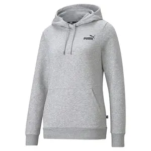 PUMA Essentials Small Logo Hoodie - Gray