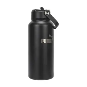 PUMA Honor Flip Top 32 Ounce Water Bottle - Black