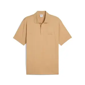 PUMA Porsche Legacy Motorsport Essentials Polo Shirt Warm Beige