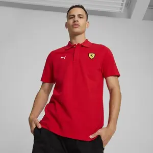 PUMA Scuderia Ferrari Polo Shirt - Red